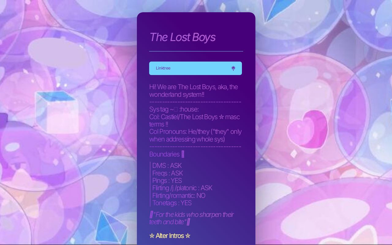 The Wonderland System